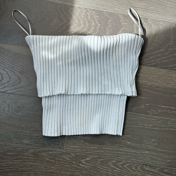 Zara | Tops | Zara Knit Tube Top | Poshmark